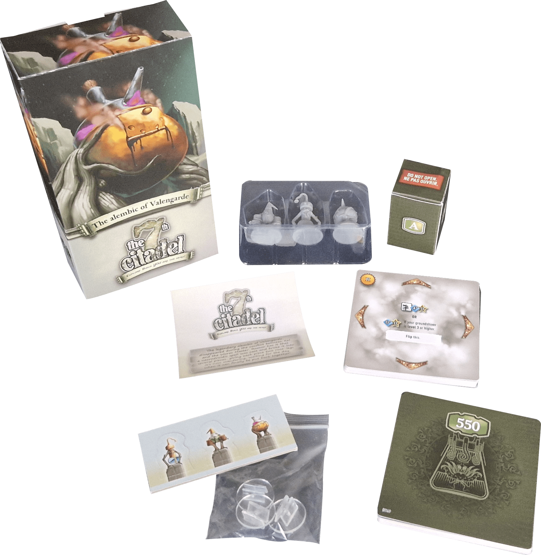 Matériel - Le jeu - The 7th Citadel - Serious Poulp