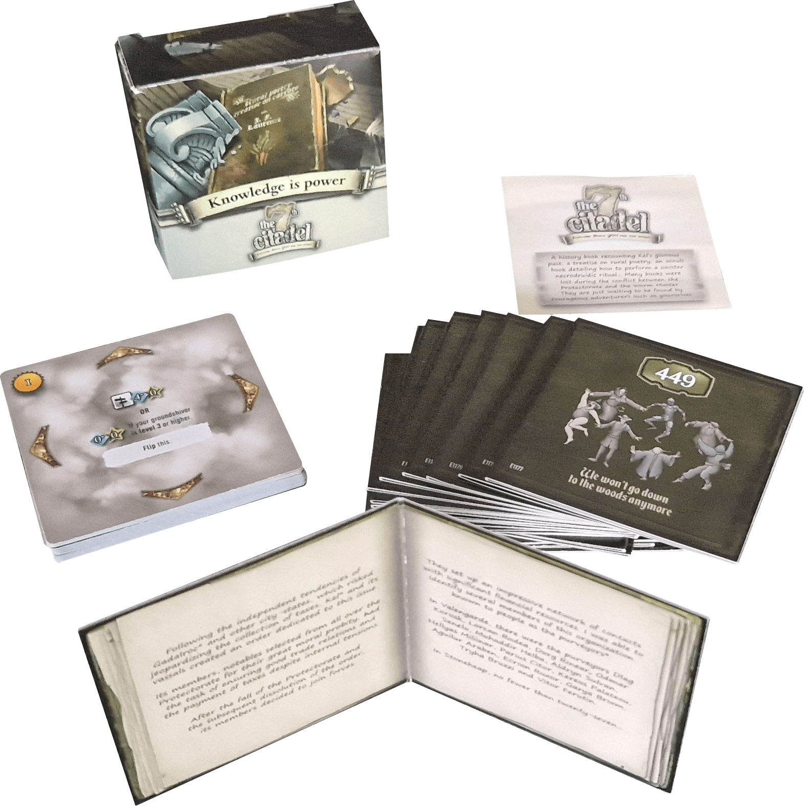 Contents - The game - The 7th Citadel - Serious Poulp